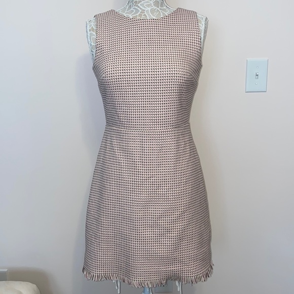 LOFT | Dresses | Loft Tweed Style Sheath Sleeveless Dress | Poshmark
